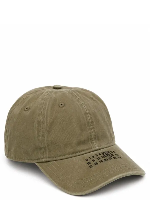 MAISON MARGIELA Cappello Da Baseball Con Logo - Black