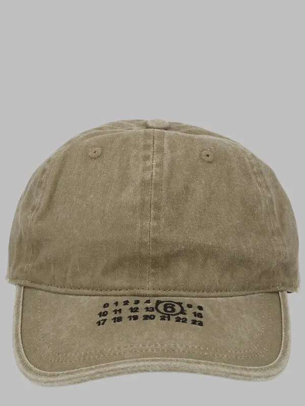 MAISON MARGIELA Cappello Da Baseball Con Logo - Black