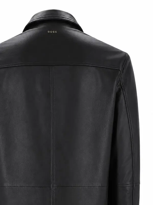 BOSS Joban" Leather Jacket