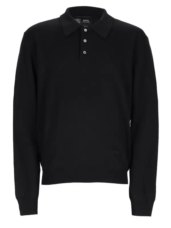 A.p.c. Polo "riou" In Maglia