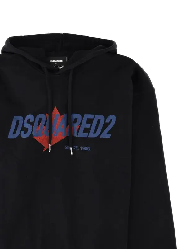 Dsquared2 Felpa Con Stampa Logo