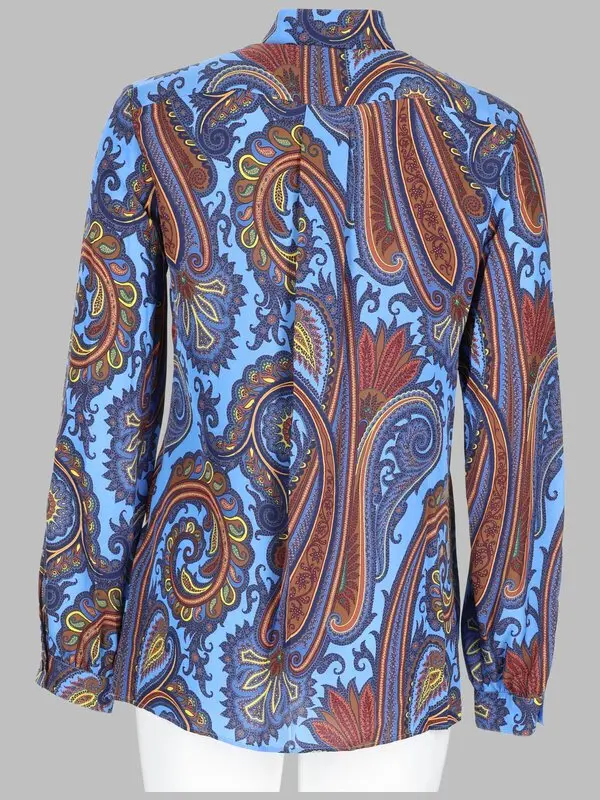 Etro Camicia Con Stampa Paisley