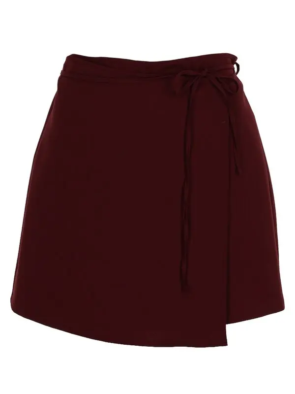 ALYSI Alysis Wrap Mini Skirt With Tie Detail