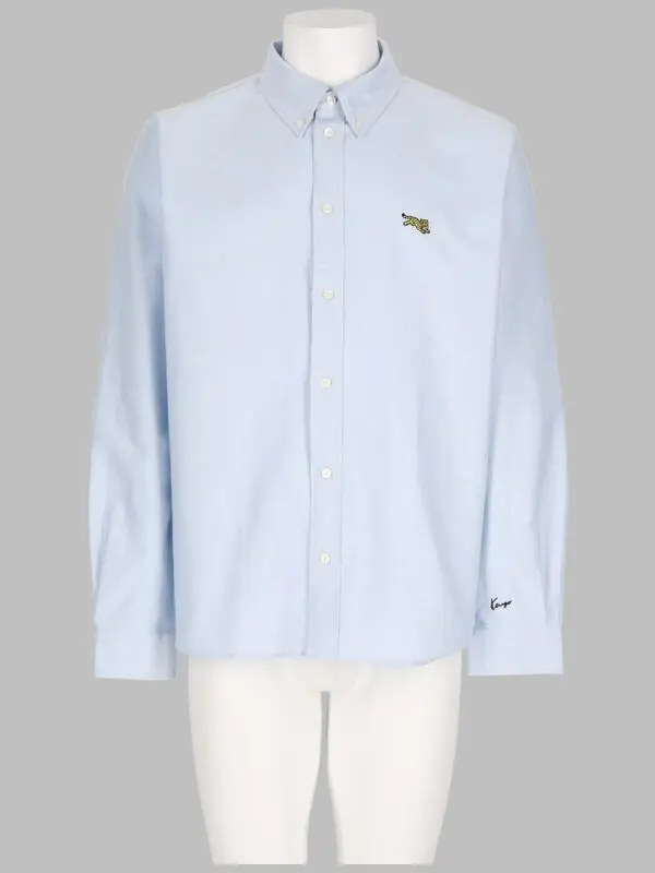 Kenzo Camicia Casual In Cotone Oxford