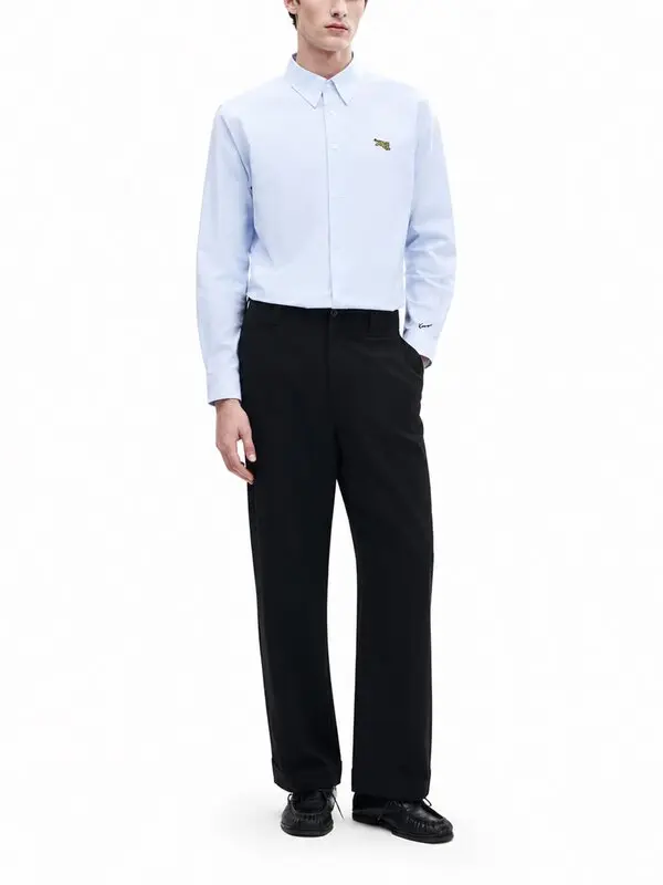 Kenzo Camicia Casual In Cotone Oxford