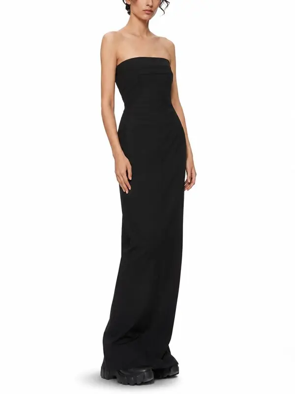 Rick Owens Abito Lungo "bustier Gown