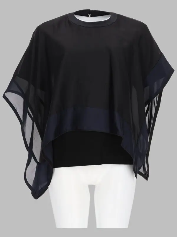 Sacai Jersey Cape