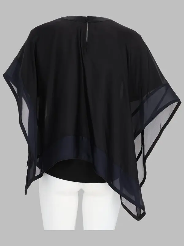 Sacai Jersey Cape