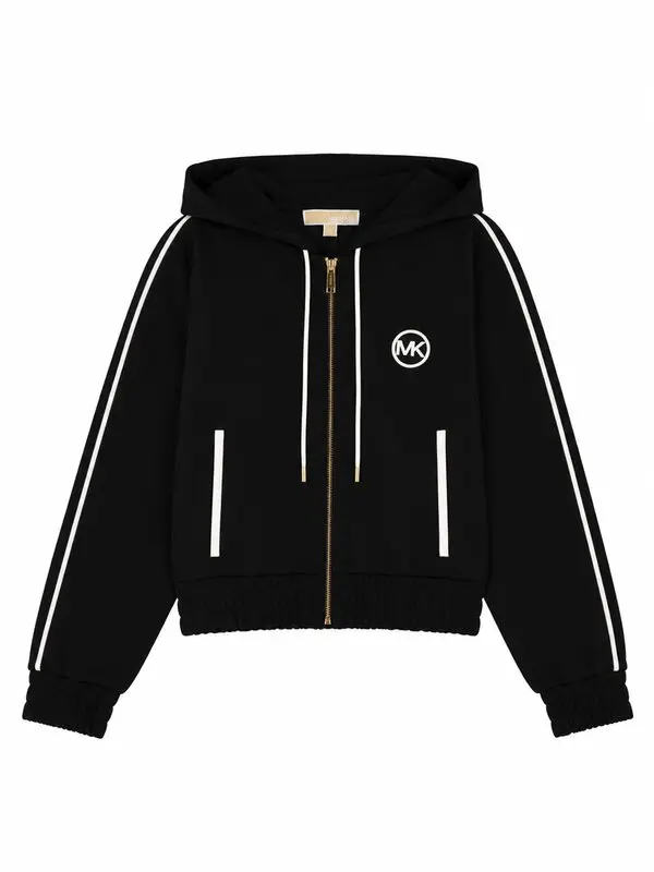 Michael Kors Logo Zip-up Hoodie