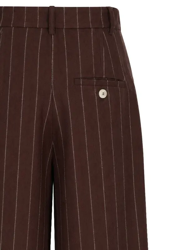 ALYSI Shorts In Lana A Righe