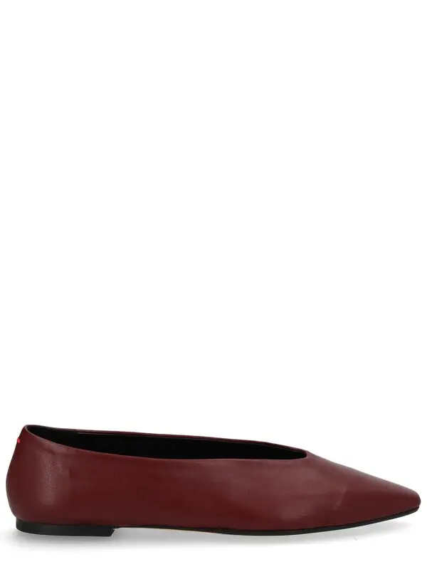 AeydĒ Ballerina "betty" Flats - Bordeaux