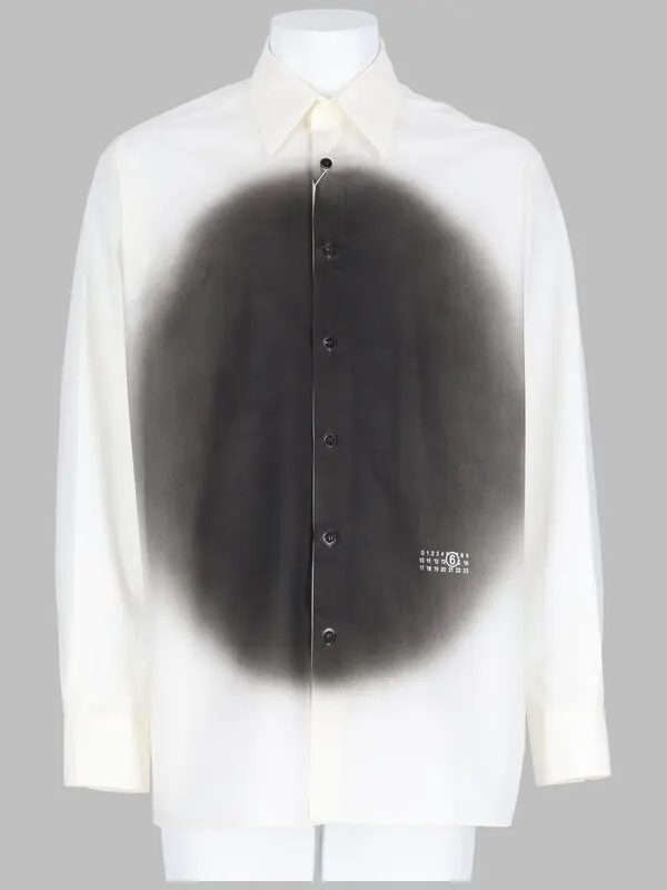 MAISON MARGIELA Cotton Shirt With Graphic Print