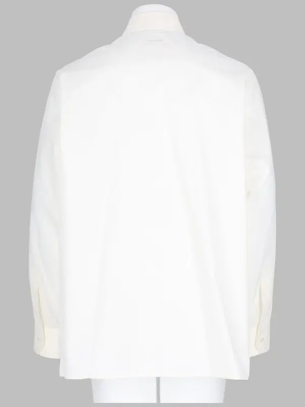 MAISON MARGIELA Cotton Shirt With Graphic Print