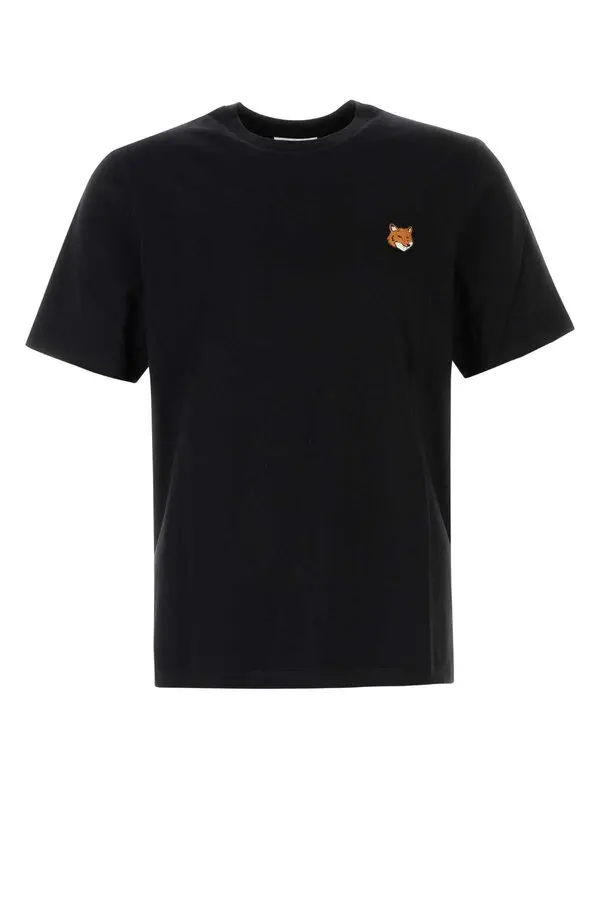 Maison Kitsuné Regular Fit Fox Head T-shirt - Black