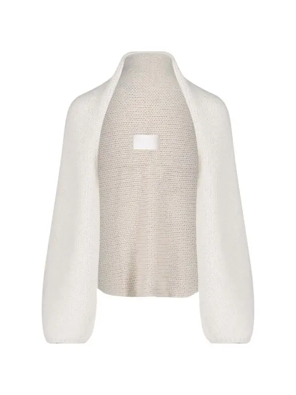 PAMPA THE BRAND Open Front Knit Cardigan