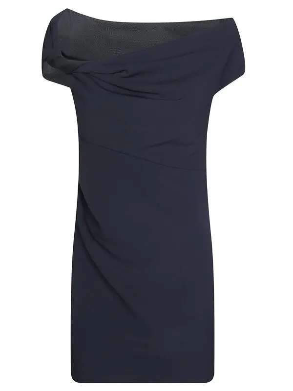 Pinko Technical Crepe Gown