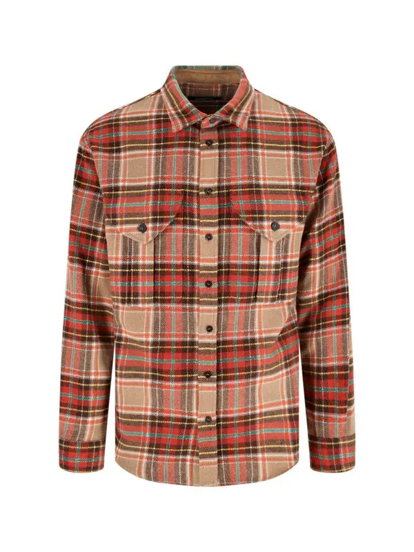 Dsquared2 Plaid Button-up Shirt