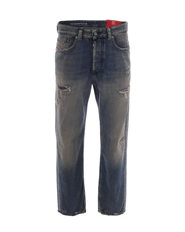 DIESEL® Distressed Slim Fit Jeans