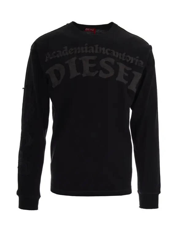 DIESEL® Graphic Long-sleeve T-shirt