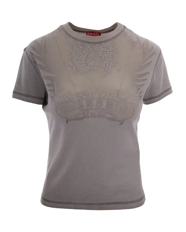 DIESEL® Sheer Graphic Short-sleeve T-shirt