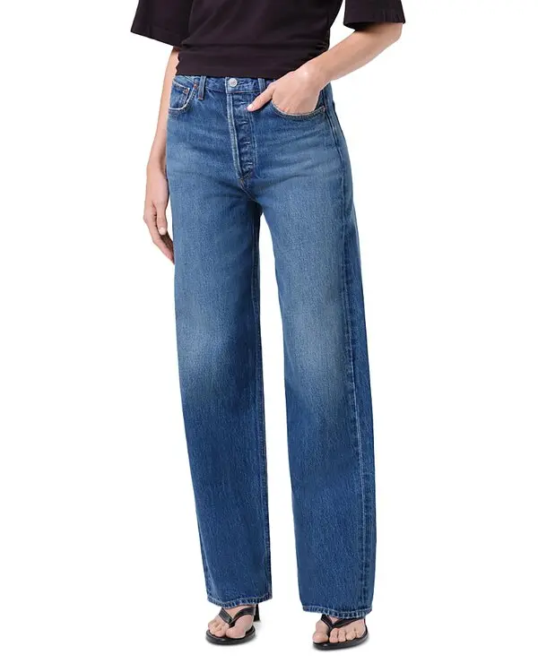 AGOLDE Ren High Rise Wide Leg Jeans