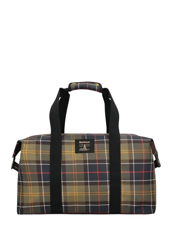 Barbour Tartan Utility Bag - Green
