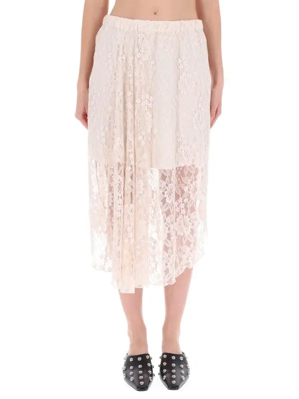 Baum Und Pferdgarten Lace Midi Skirt
