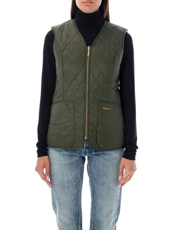 Barbour Quilted Zip-front Vest