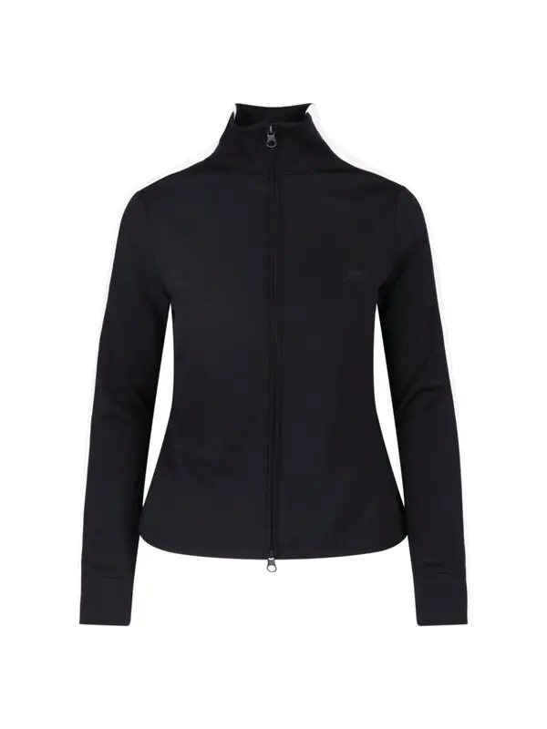 COURREGES Zip-front Track Jacket With Contrast Detailing