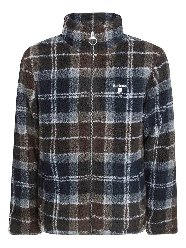 Barbour Tartan Fleece Zip-through