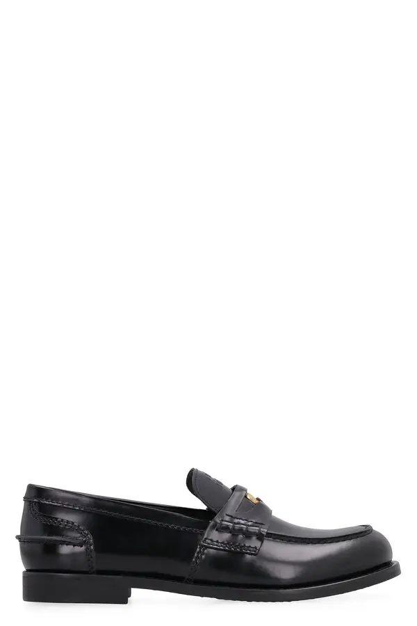 Miu Miu Leather Loafers