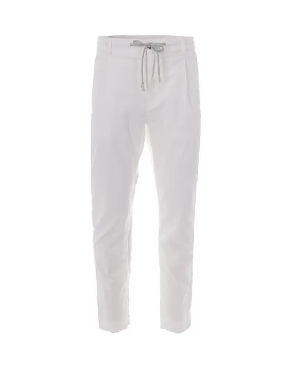 Eleventy Slim Fit Drawstring Pants - Bianco