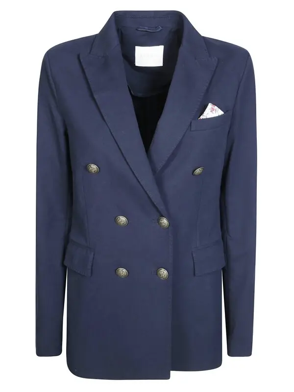 CIRCOLO 1901 Double Breasted Slim Fit Blazer