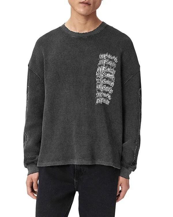ALLSAINTS Incendo Long Sleeve Crewneck Tee
