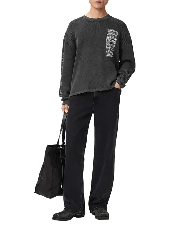 ALLSAINTS Incendo Long Sleeve Crewneck Tee