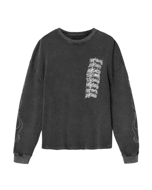 ALLSAINTS Incendo Long Sleeve Crewneck Tee