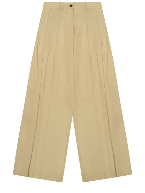 NINE:INTHE:MORNING Cotton Blend Tailored Trousers
