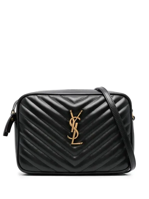 Saint Laurent Leather Loulou Shoulder Bag