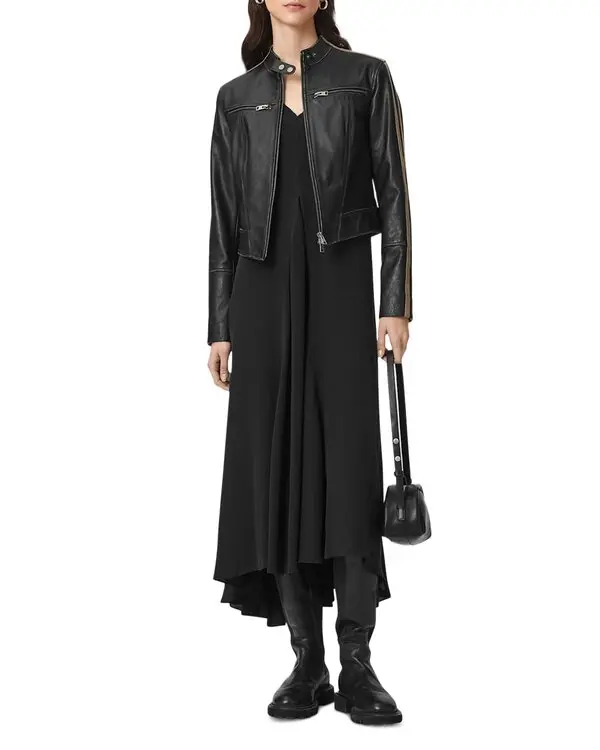 ALLSAINTS Tiggy Leather Biker Jacket