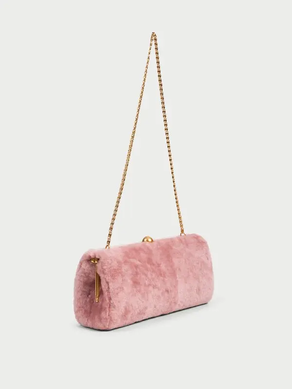 BY MALENE BIRGER Ellon Shearling Bag