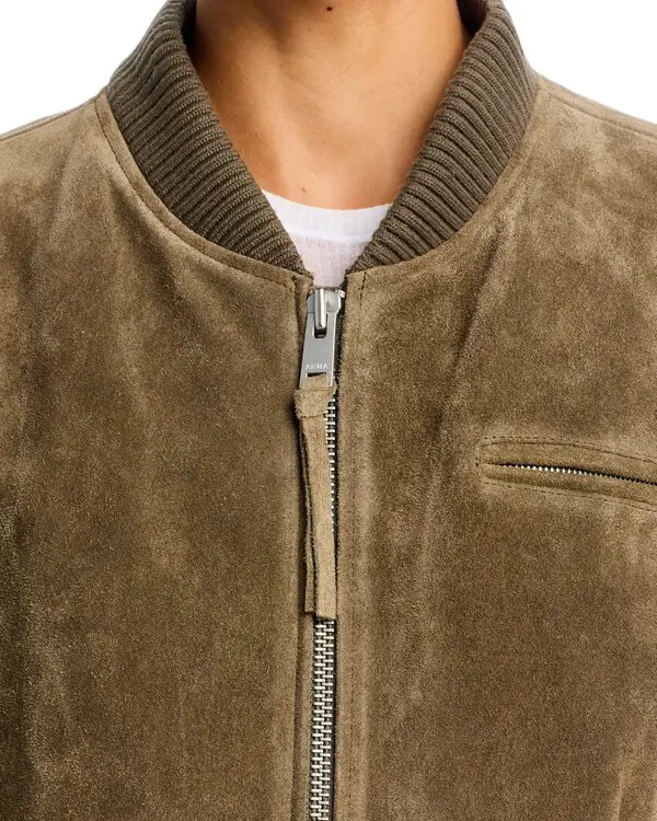 ARMA Gritty Suede Bomber Jacket
