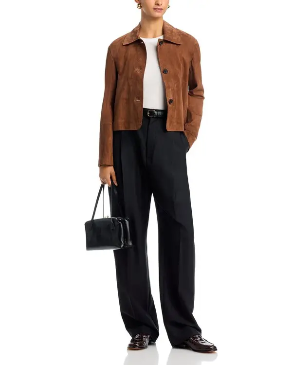 ARMA Emy Suede Leather Jacket