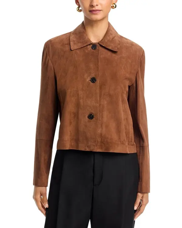 ARMA Emy Suede Leather Jacket