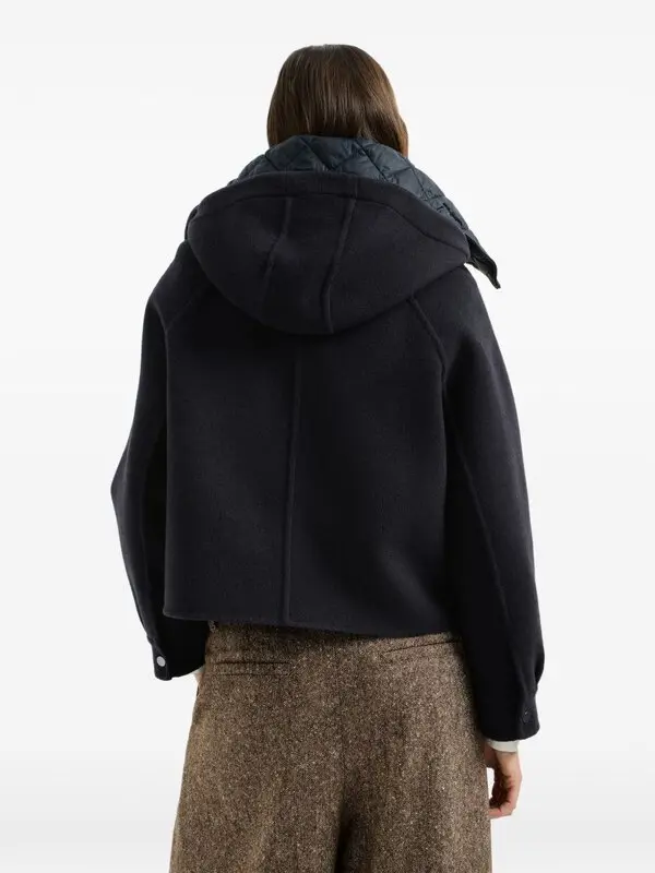 Brunello Cucinelli Wool And Cashmere Jacket With Removable Inner Vest