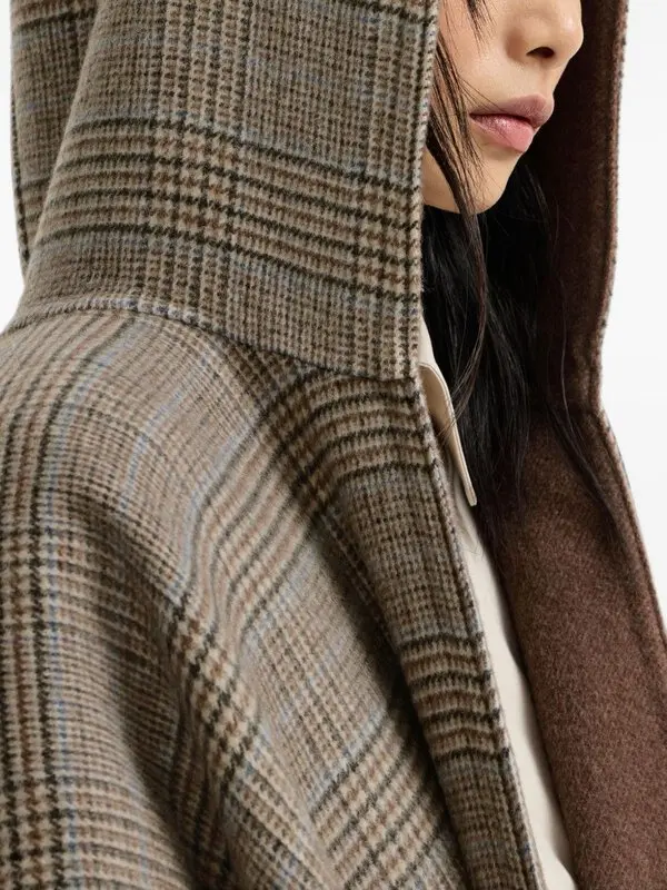 Brunello Cucinelli Cashmere Poncho - Brown