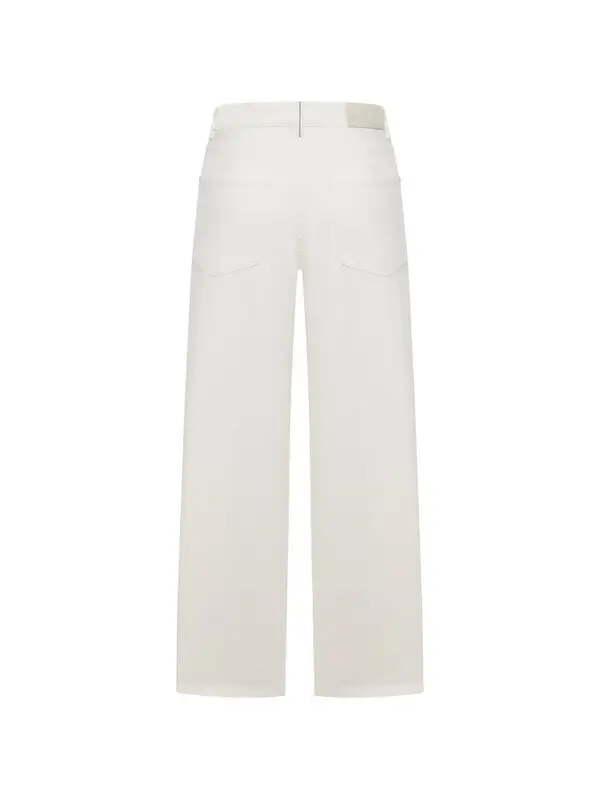 Brunello Cucinelli Cotton Wide-leg Trousers