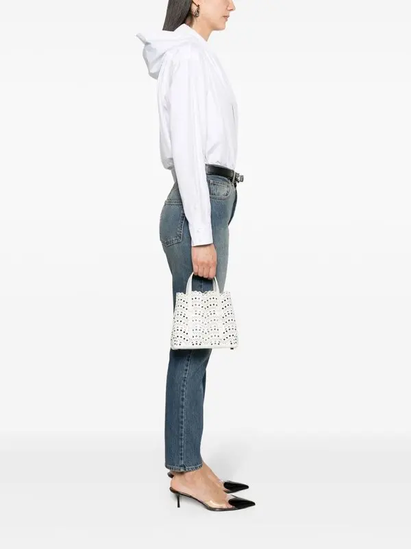 Alaïa Mina 20 Leather Handbag