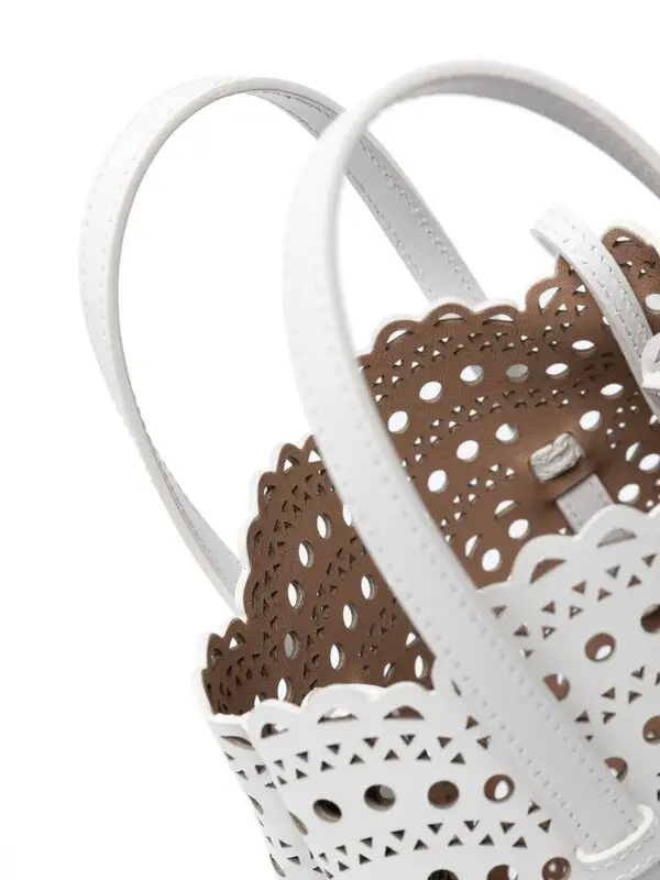 Alaïa Mina 20 Leather Handbag