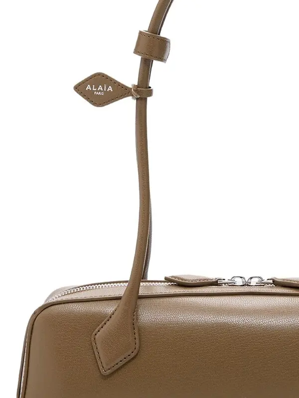 Alaïa Le Teckel Medium Leather Shoulder Bag - Brown
