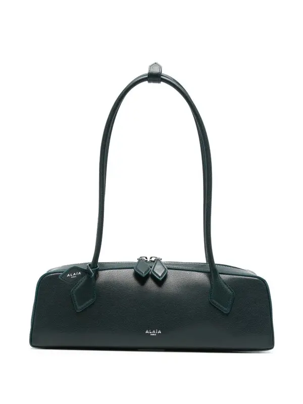 Alaïa Le Teckel Medium Leather Shoulder Bag - Blue